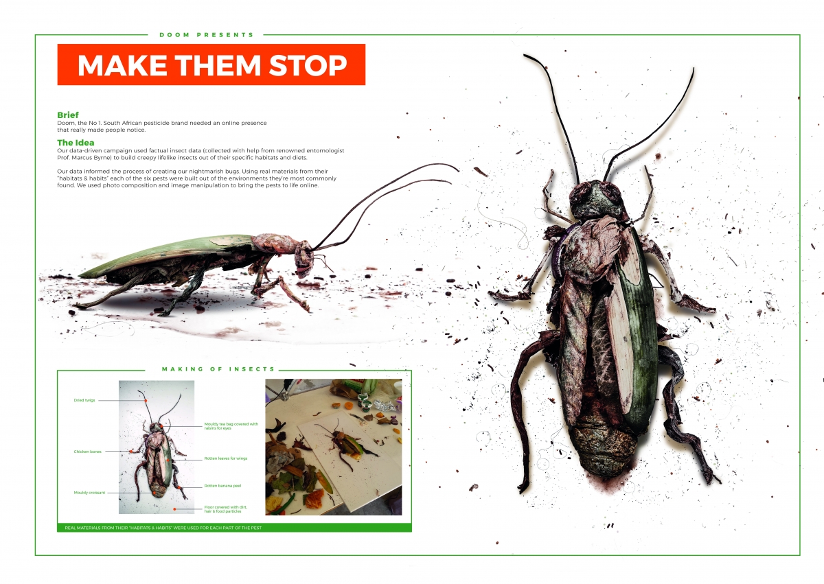 Doom ‘Doomed Insects; Fly, Cockroach, Ant’ - IDIDTHAT.co