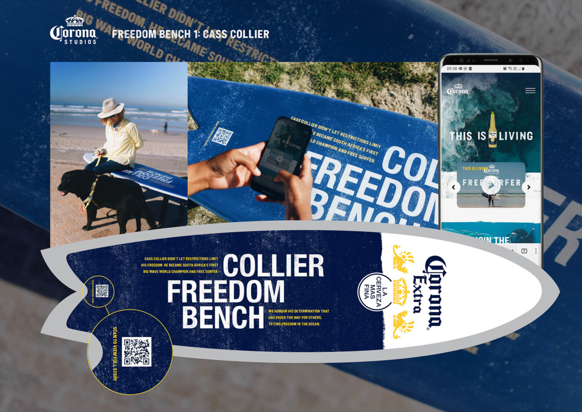 Corona 'Freedom Benches' - IDIDTHAT.co